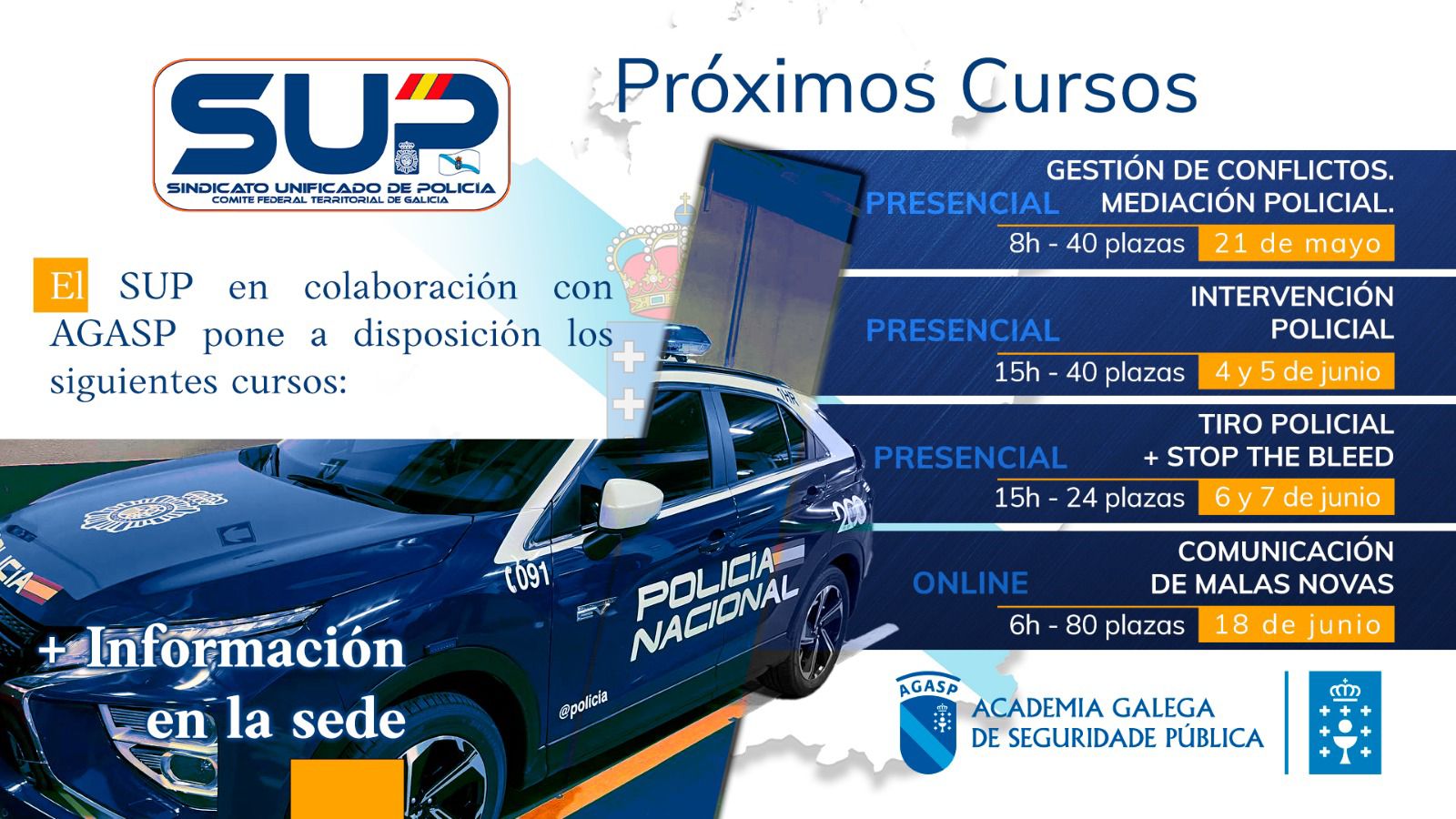 AGASP y SUP vuelven a unirse para ofrecer la mejor formación a los ...